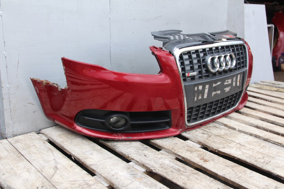 Подскажите знающие люди по бамперу и омыватель фар — Audi A4 (B7), 1,8 ...