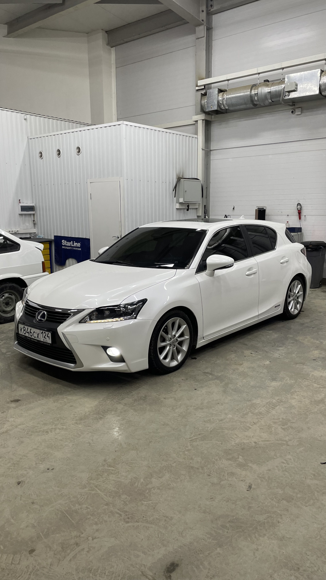 Тонировка — Lexus CT 200h, 1,8 л, 2011 года | стайлинг | DRIVE2