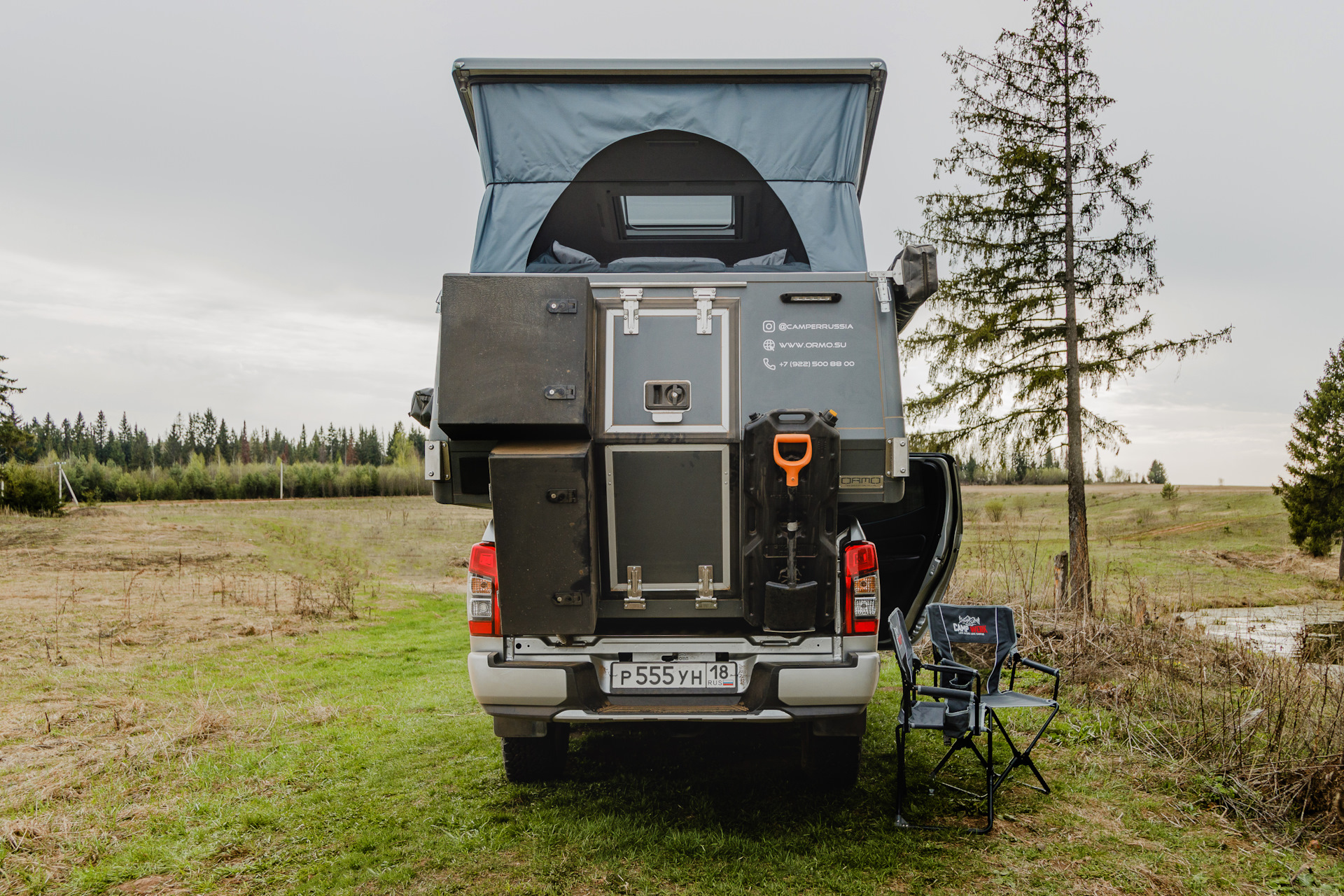 Видеообзор универсального жилого модуля для пикапа — ORMO на DRIVE2