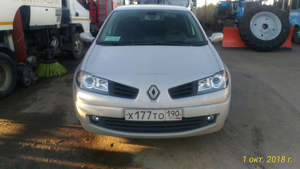 Да будет, наконец, нормальный свет… — Renault Megane II, 1,6 л, 2007 ...