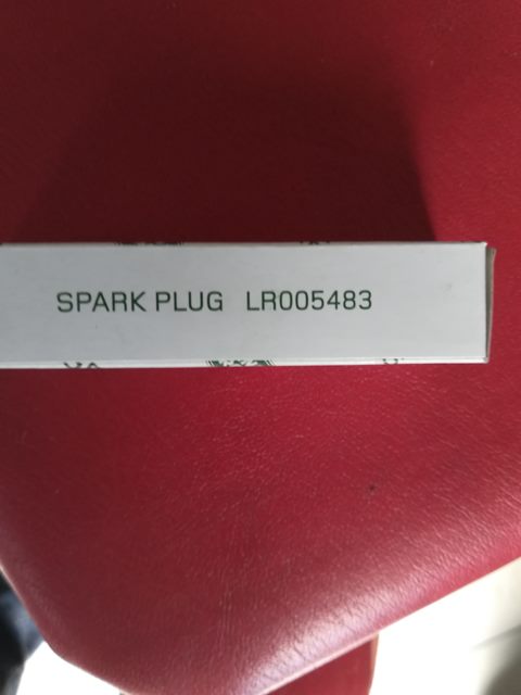 LR005483 Свеча зажигания Jaguar Land Rover | Запчасти на DRIVE2