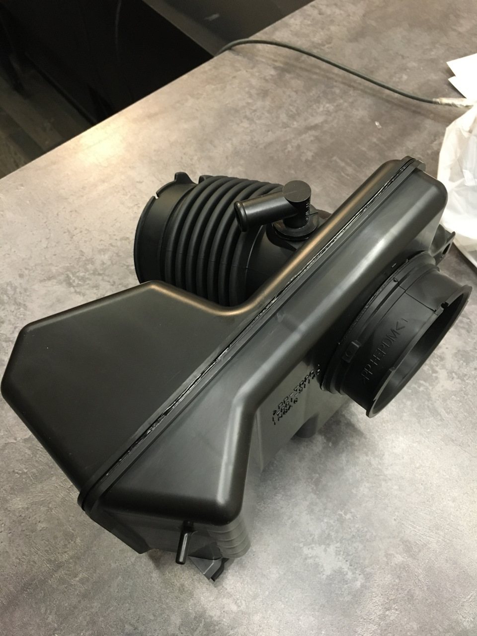 Патрубок впуска — Toyota Camry (XV40), 3,5 л, 2008 года | визит на ...