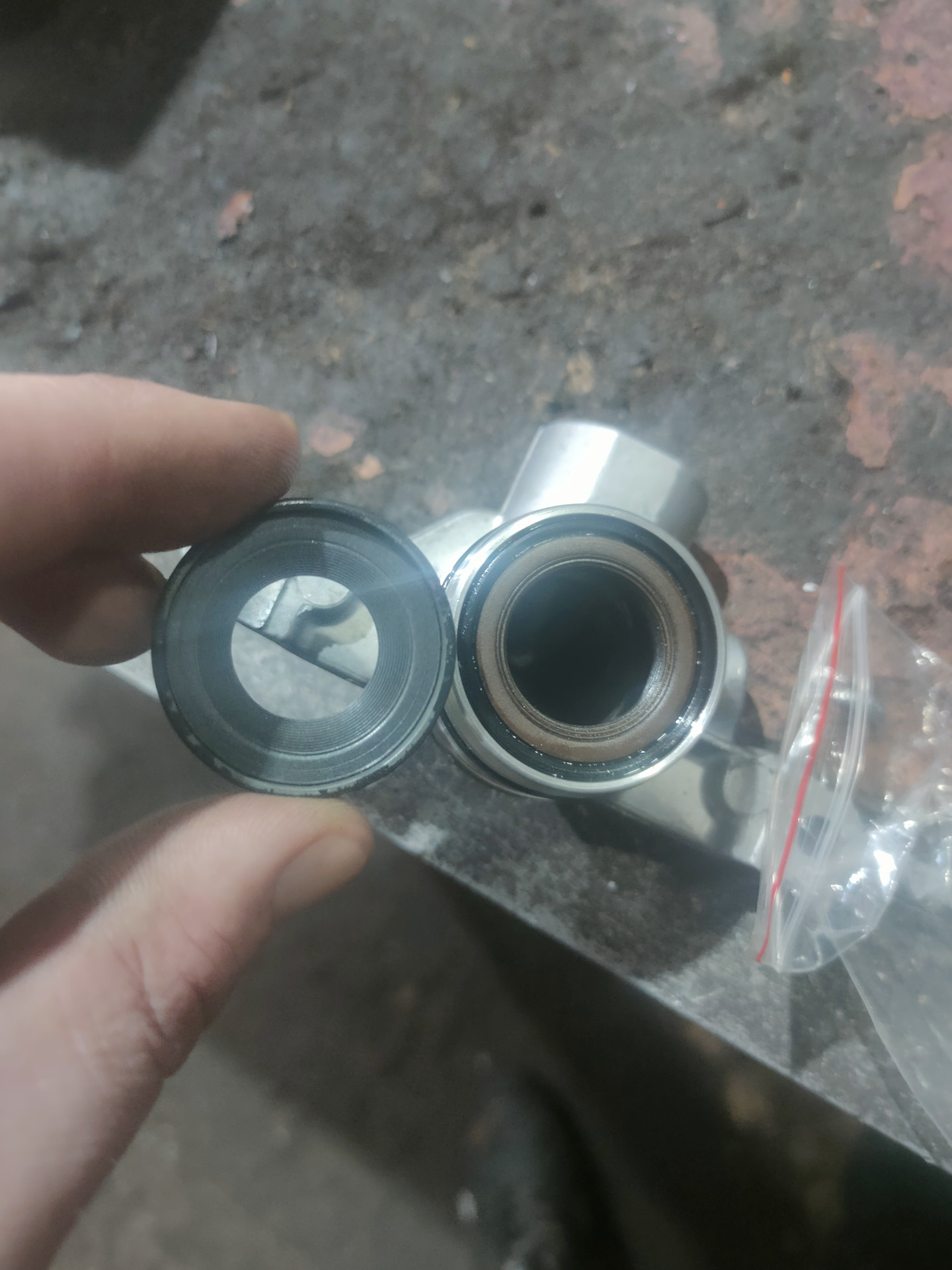 3. Замена сальника и мембраны КВКГ — Mercedes-Benz CLS (W219), 3,2 л ...