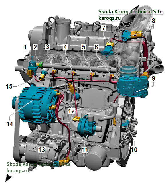 Чистка датчиков MAP на двигателях EA211 — Volkswagen Tiguan (2G), 1,4 л ...