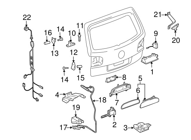 7L6907651A Датчик угла наклона VAG | Запчасти на DRIVE2