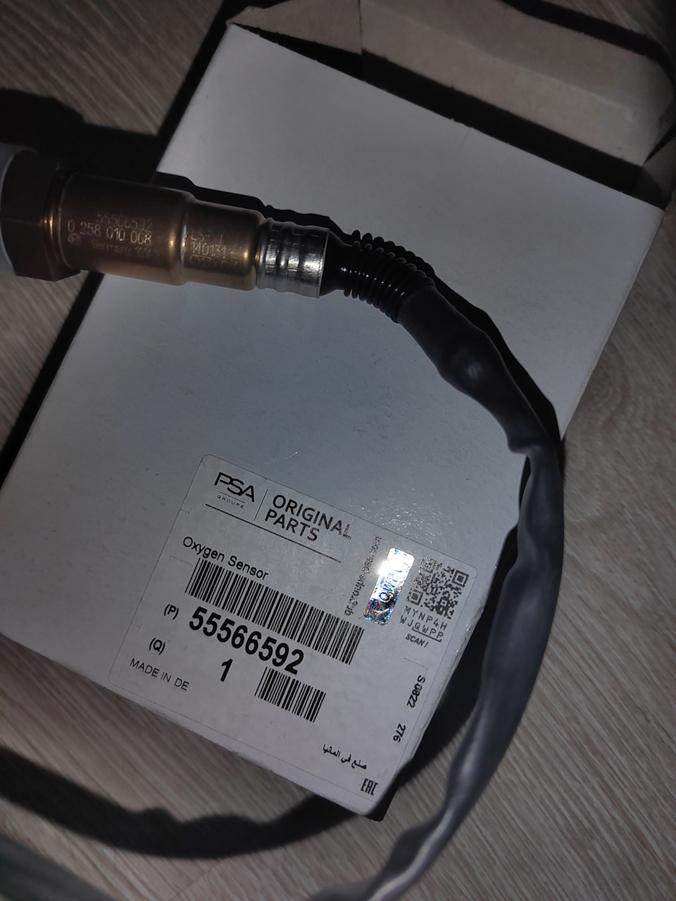 55566592 Кислородный датчик GM | Запчасти на DRIVE2