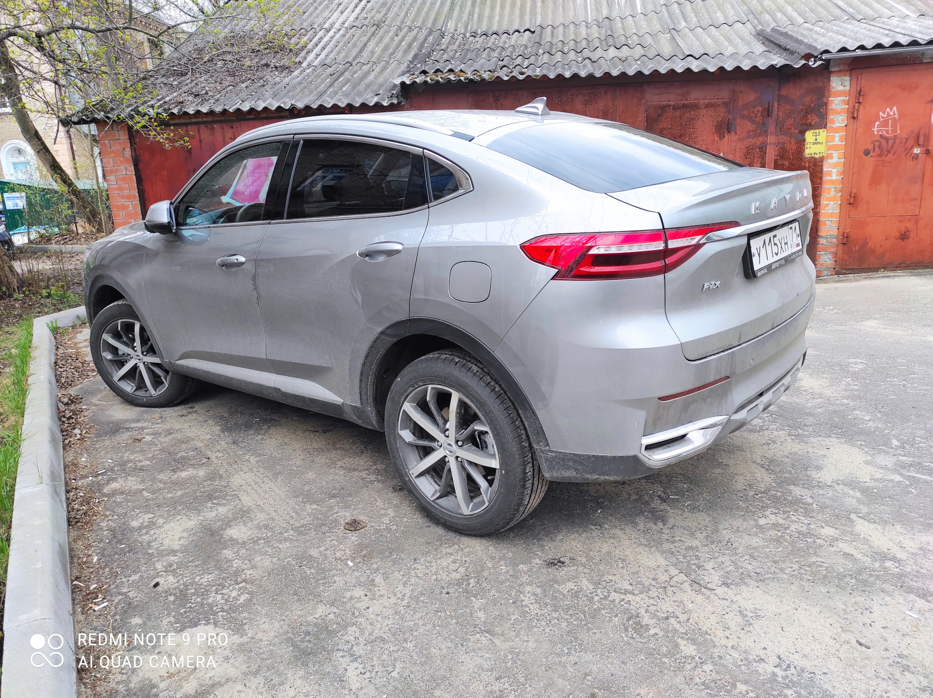 Затонировал заднюю часть — Haval F7x, 2 л, 2021 года | стайлинг | DRIVE2