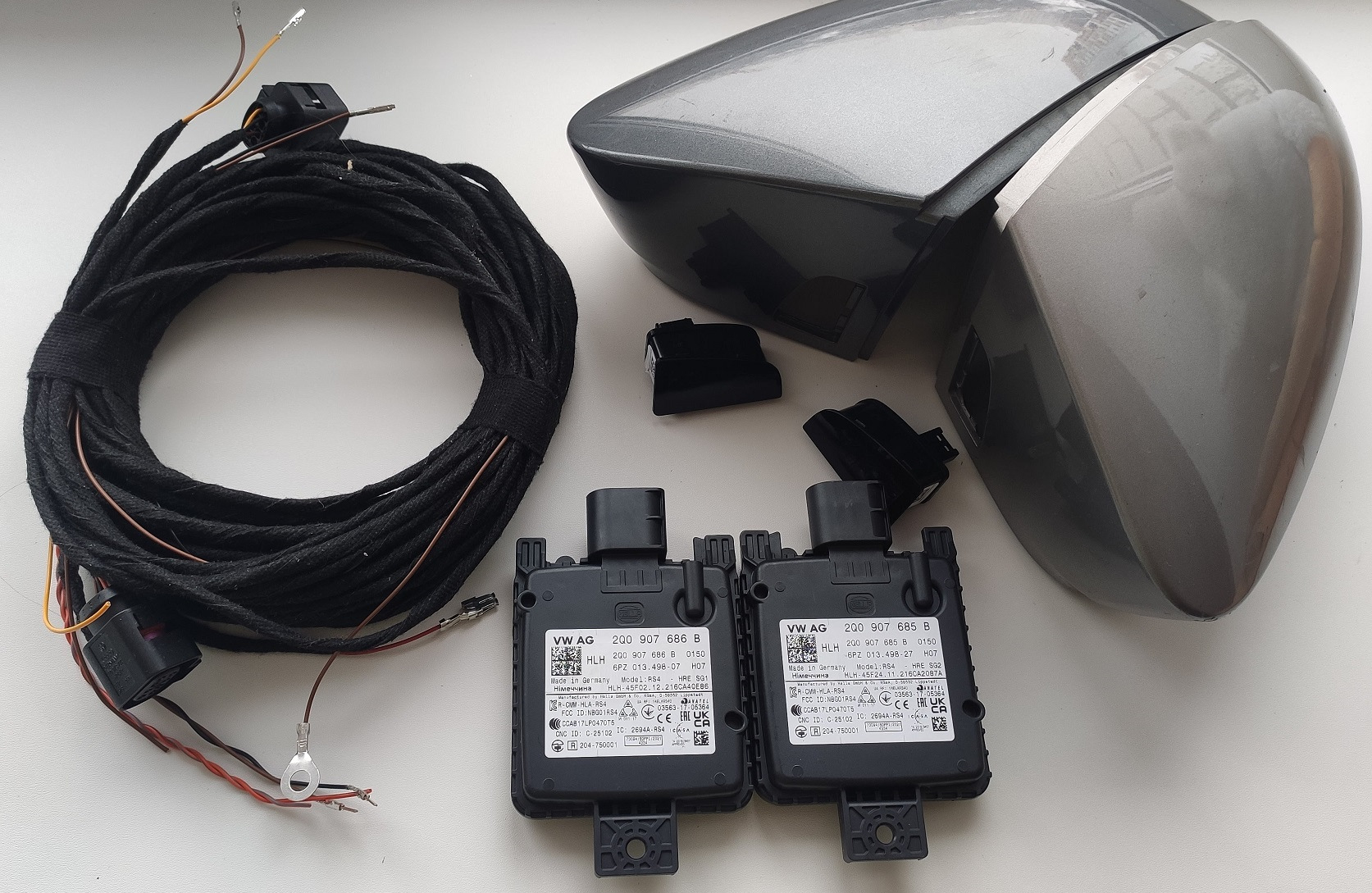 Установка Side Assist Bsd Rta контроль давления в шинах Rdks