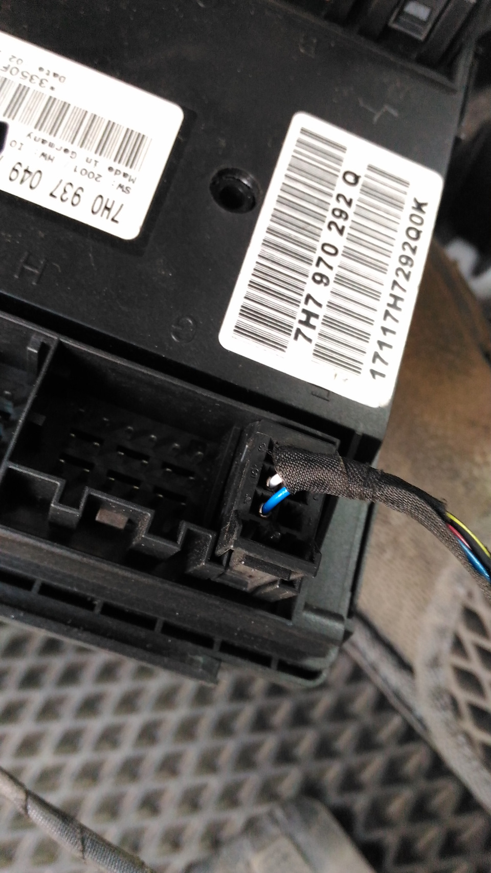 №124. Установка круиза на VW T5. Часть №3 заключительная: замена блока ...