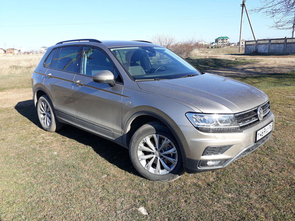 Переделка стандартного бампера в Offroad — Volkswagen Tiguan (2G), 1,4 ...