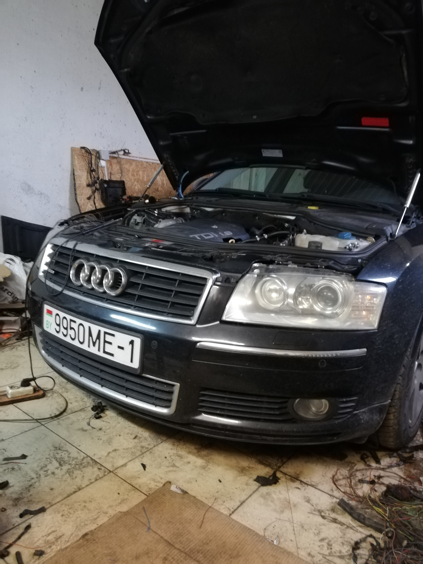 Замена 4.2 на 1.9 тди — Audi A8 (D3), 4,2 л, 2003 года | другое | DRIVE2