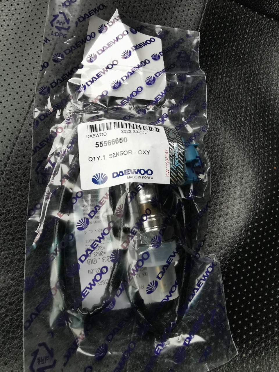 55566650 Датчик кислородный GM | Запчасти на DRIVE2