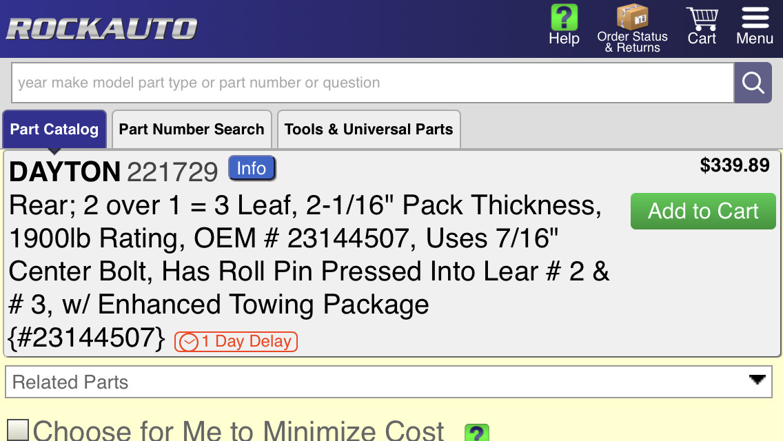 Номера деталей передней и задней подвесок — Chevrolet Silverado (K2XX ...