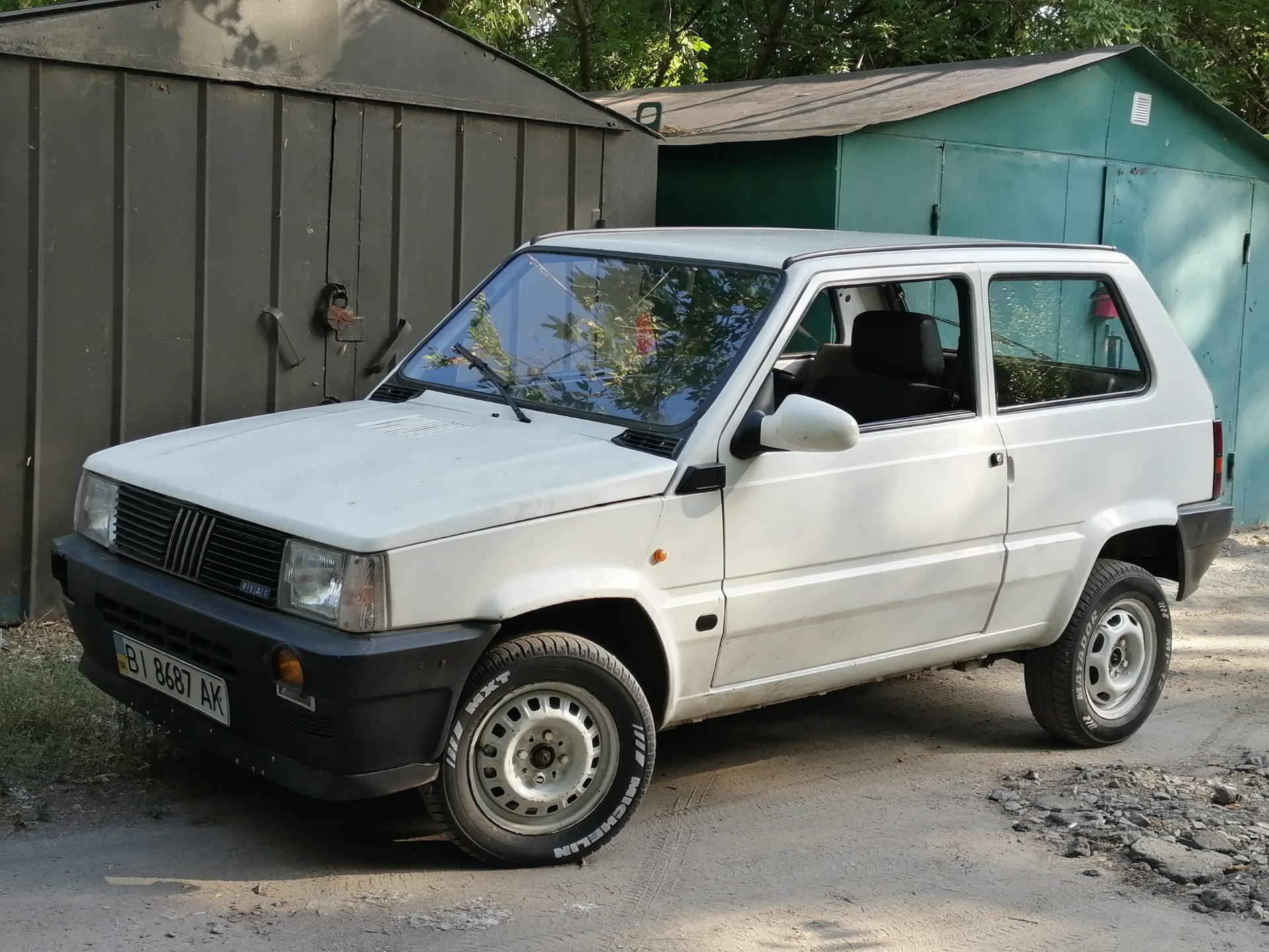 Губа гольф 2, тюнинг из говна и палок — FIAT Panda (1G), 1,2 л, 1988 ...