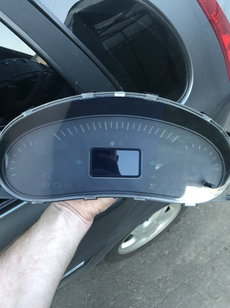 Приборка gamma gf 618 — Lada Калина Хэтчбек (1G), 1,6 л, 2011 года ...