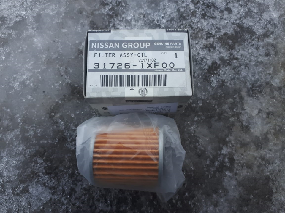 317261XF00 Фильтр масляный АКПП NISSAN INFINITI | Запчасти на DRIVE2