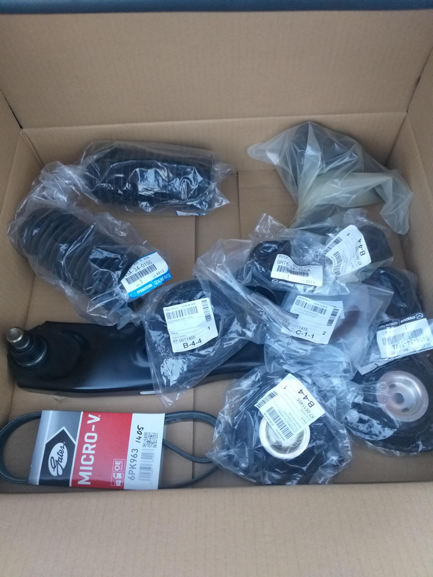 Замена передний подвески — Mazda 6 (3G) GJ, 2 л, 2012 года | запчасти ...