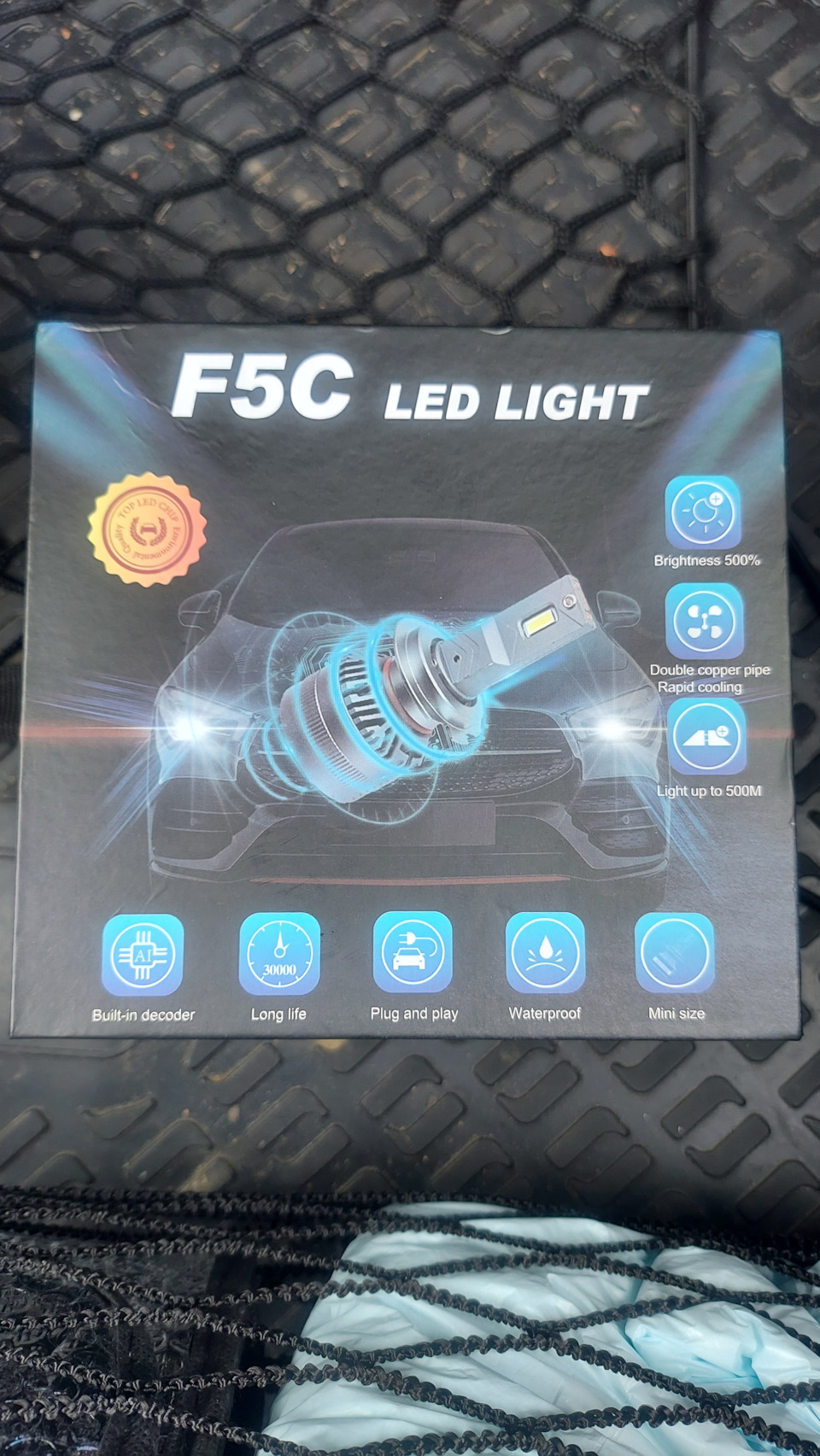 Led лампы F5C — Skoda Octavia A5 Mk2, 1,8 л, 2012 года | тюнинг | DRIVE2