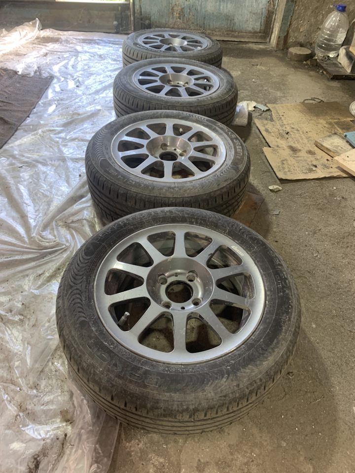 Шины летние Nokian 185/60 R14, кованые диски ВСМПО 6Jx14 4x98. Б/у | 22 ...