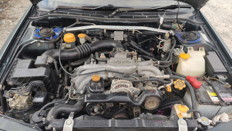 Распорка передних стоек на BF5 от BG5 — Subaru Legacy (BC/BJ/BF), 2 л ...