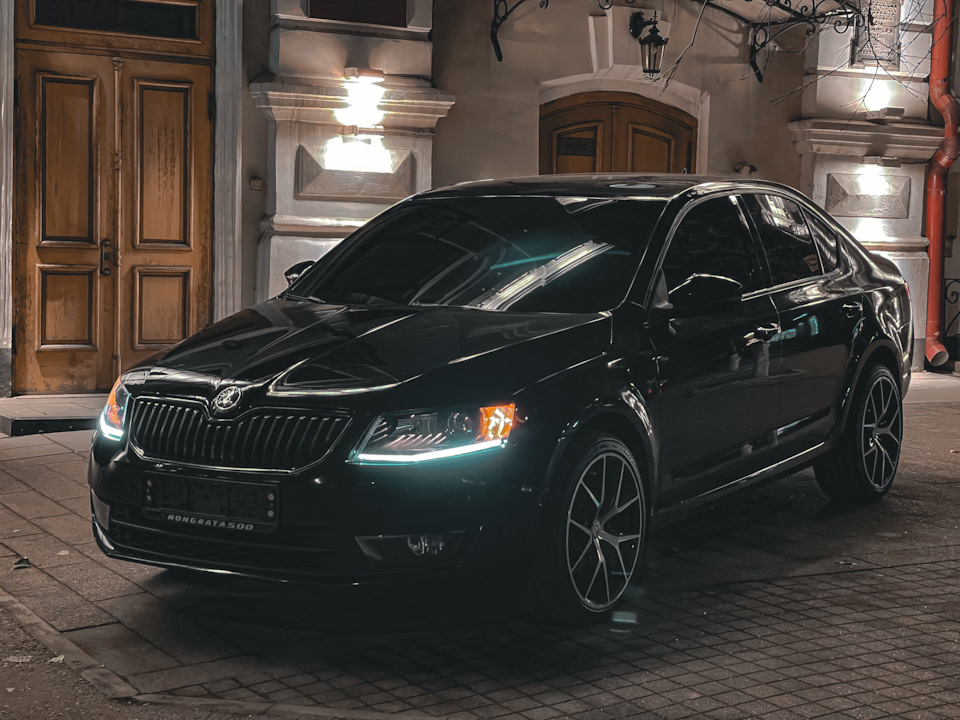 Новые катки R18 — Skoda Octavia A7 Mk3, 1,8 л, 2016 года | фотография ...