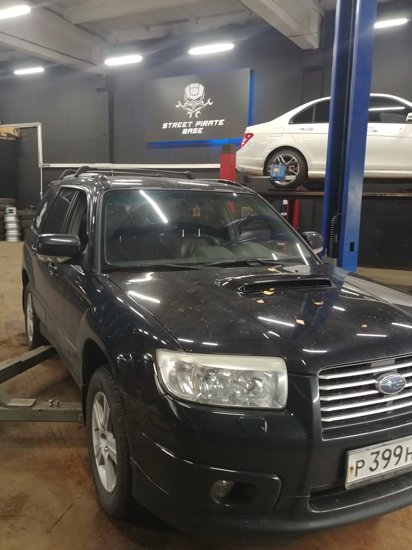 Street Pirate Base: рулевые тяги, наконечники и рзвал. — Subaru Forester (SG), 2,5 л, 2007 года ...