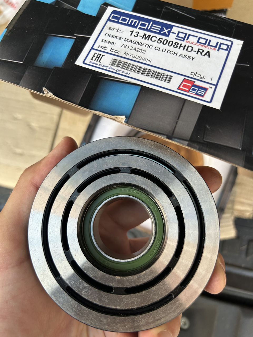 7813A232 Муфта электромагнитная Mitsubishi | Запчасти на DRIVE2