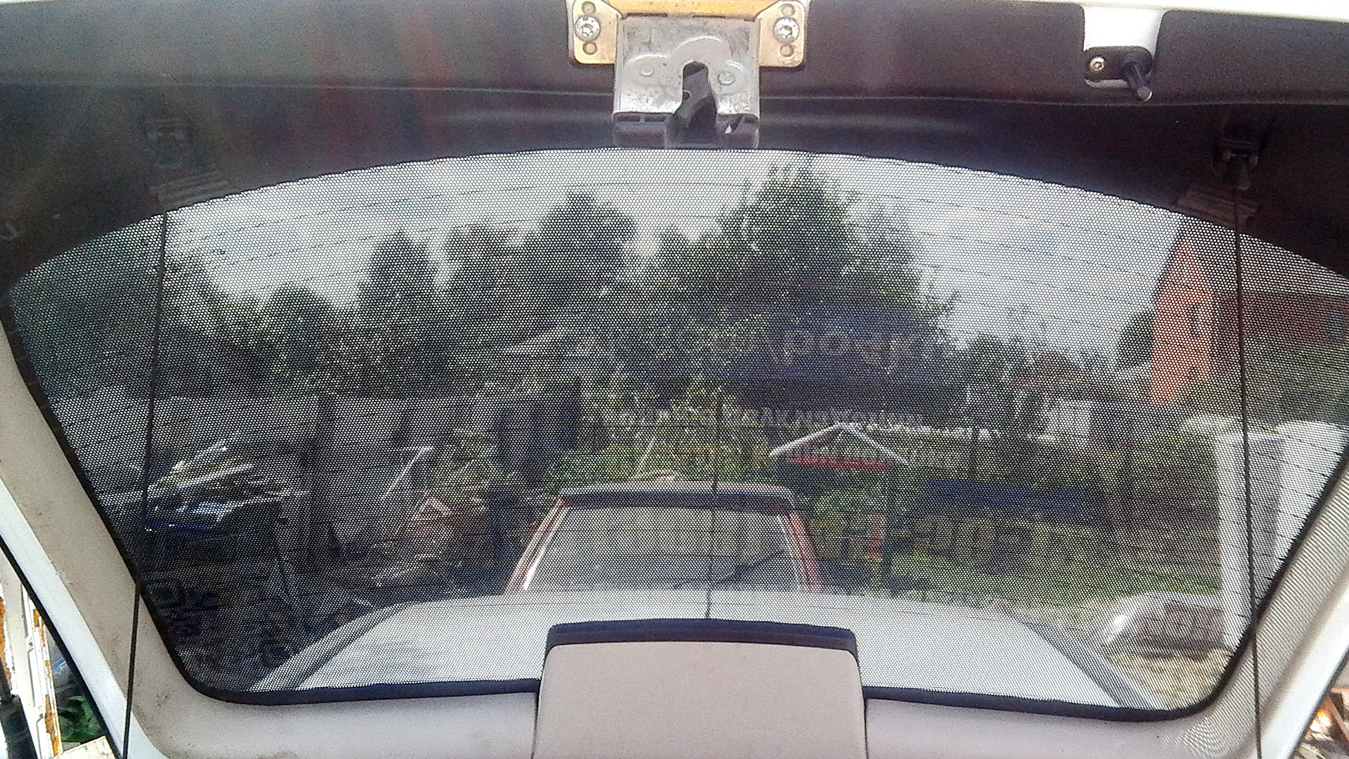 Красивая реклама на заднее стекло — Opel Astra G, 1,2 л, 2001 года ...