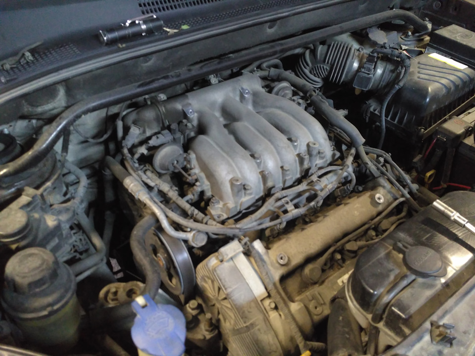 ТО G6BA — 216`000 км. Вихревые заслонки и катализатор. — KIA Sportage ...