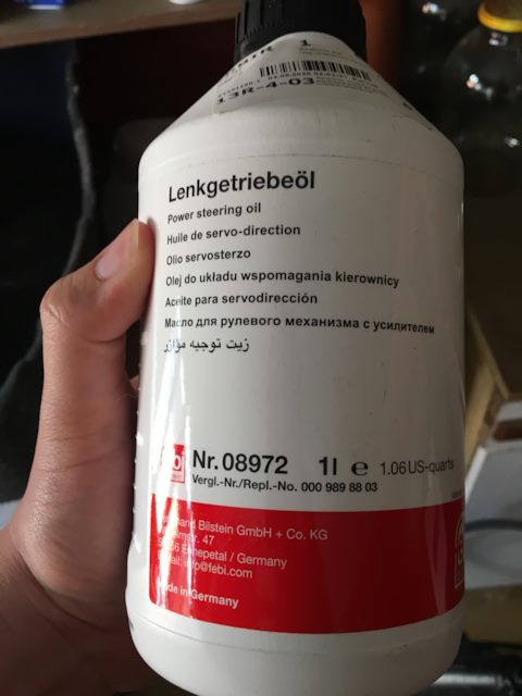 A0009898803 Масло гур 500мл. Mercedes | Запчасти на DRIVE2