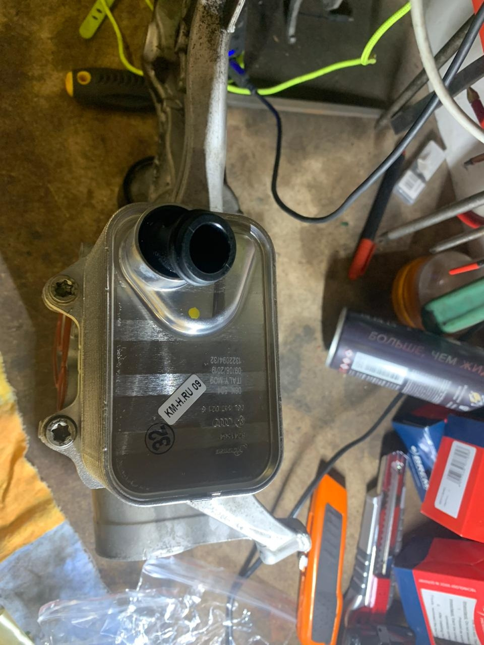 Замена теплообменника — SEAT Leon FR (Mk3), 1,8 л, 2013 года | визит на ...