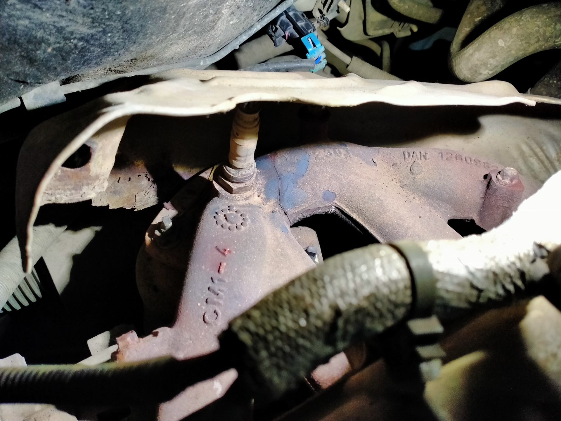 Замена ДК 1 — Chevrolet Captiva (1G), 2,4 л, 2013 года | поломка | DRIVE2