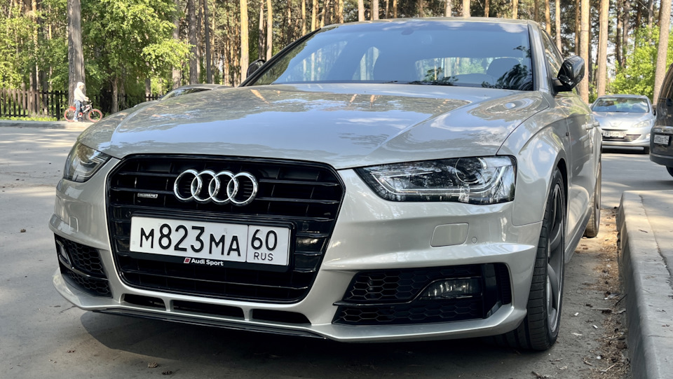 A4 B8 Competition Plus — Audi A4 (B8), 2 л, 2014 года | стайлинг | DRIVE2