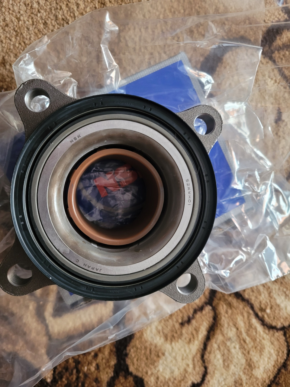 Замена переднего ступичного — Mitsubishi Pajero (4G), 3,2 л, 2007 года ...