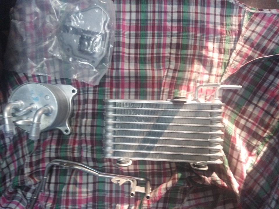 3#Большое ТО. Замена масла в CVT и установка дополнительного радиатора ...