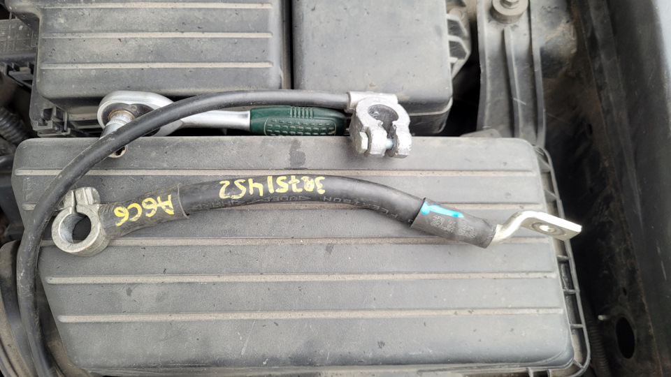 01.04.2023 (377.000 км) Датчик детонации, клемма "-" от Ауди — Honda ...