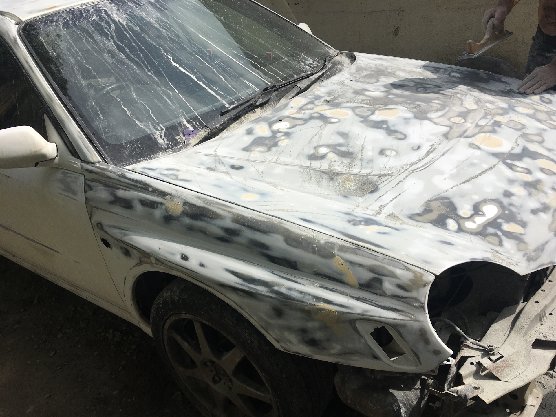 Беженка: Цвет настроения QM1 — Subaru Impreza (GD/GG), 2 л, 2002 года ...