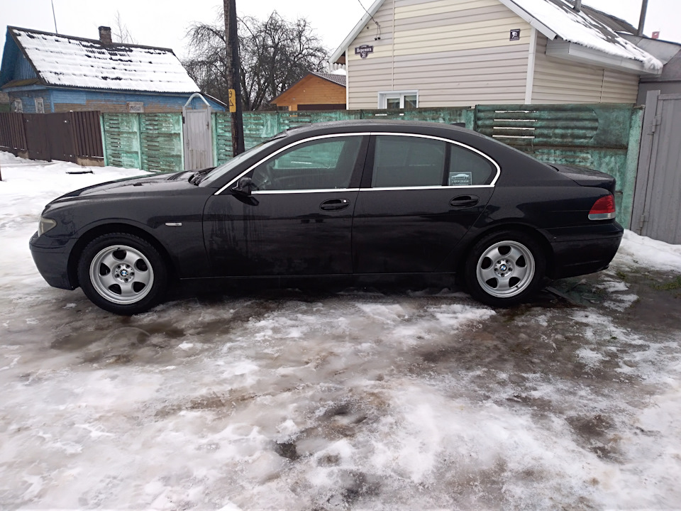 90 стиль БМВ — BMW 7 series (E65/E66), 3,6 л, 2002 года | колёсные ...