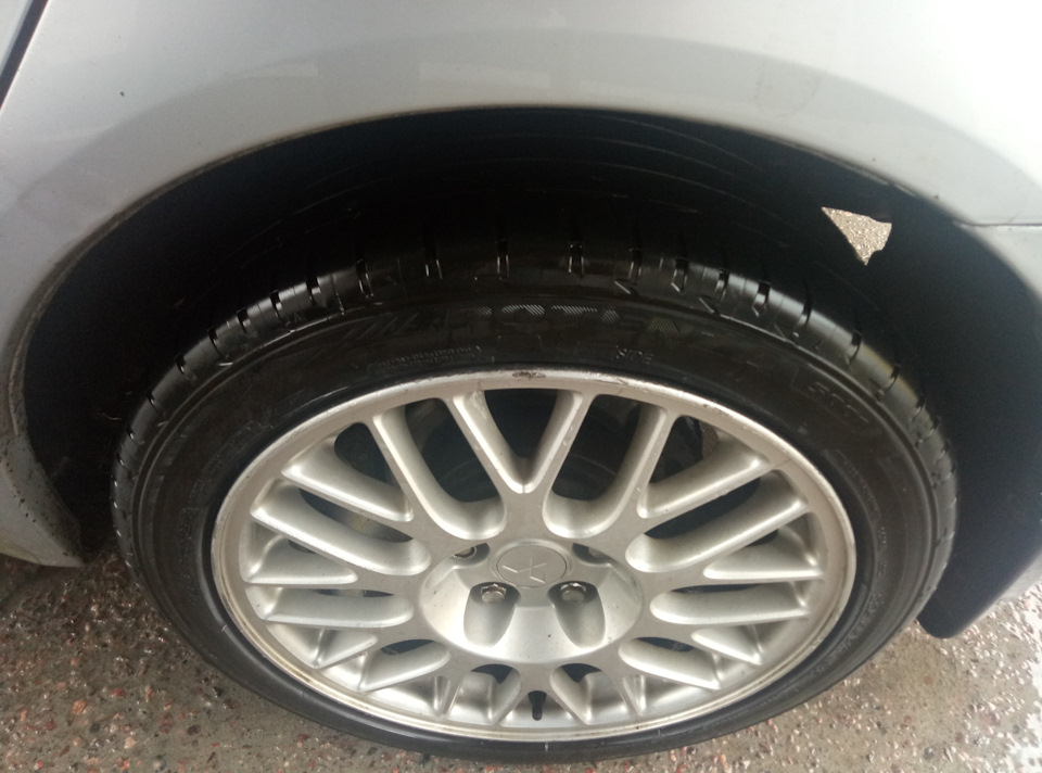 Покупка резины на лето. — Mitsubishi Lancer X, 1,6 л, 2012 года | шины ...