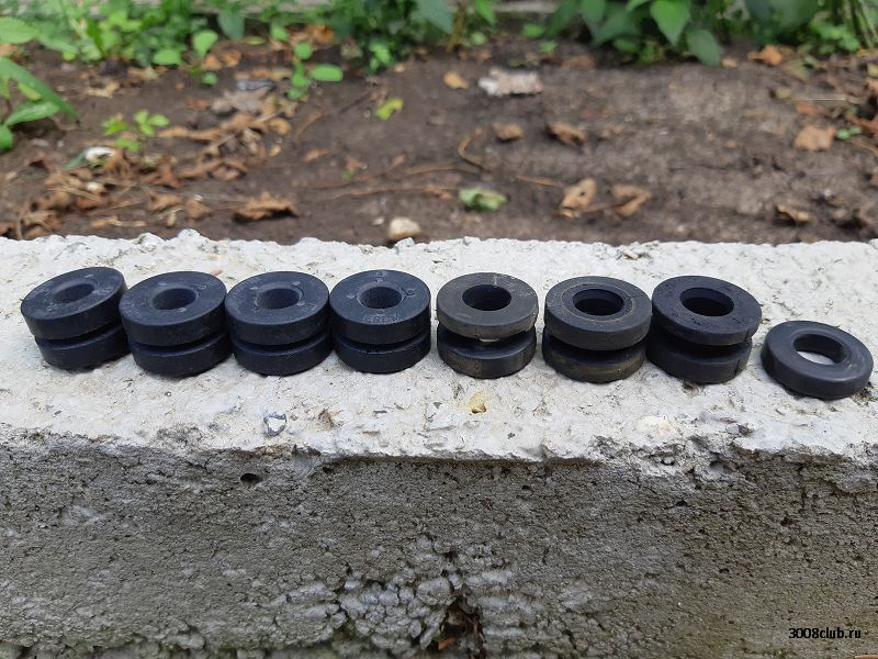 30. Замена крепления короба воздушного фильтра+фильтра — Peugeot 3008 ...