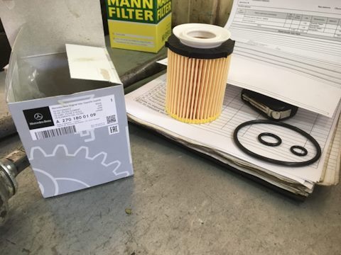 A2701800109 Картридж фильтра масляного. Mercedes | Запчасти на DRIVE2