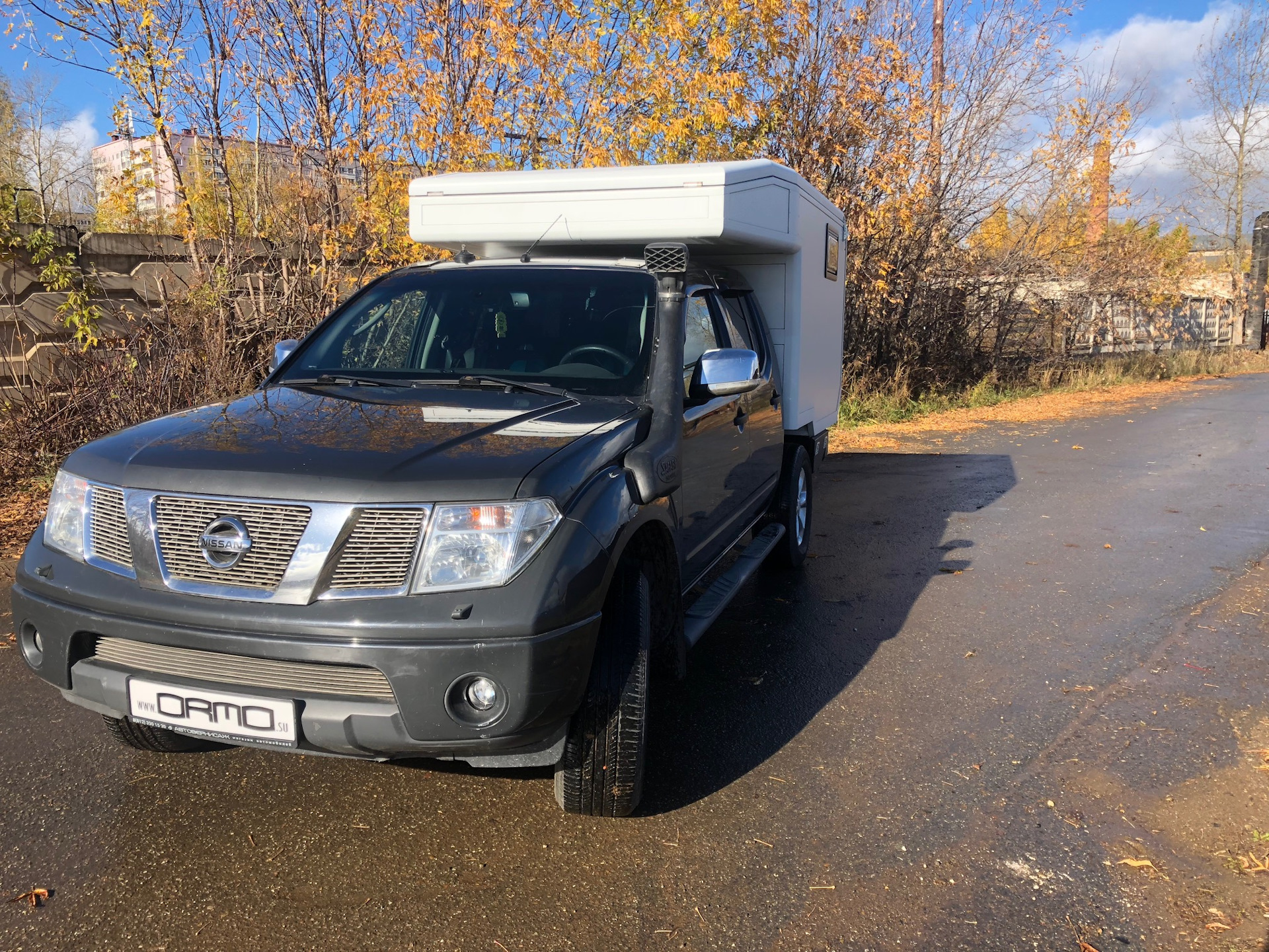 Nissan-Navara Camper — ORMO на DRIVE2