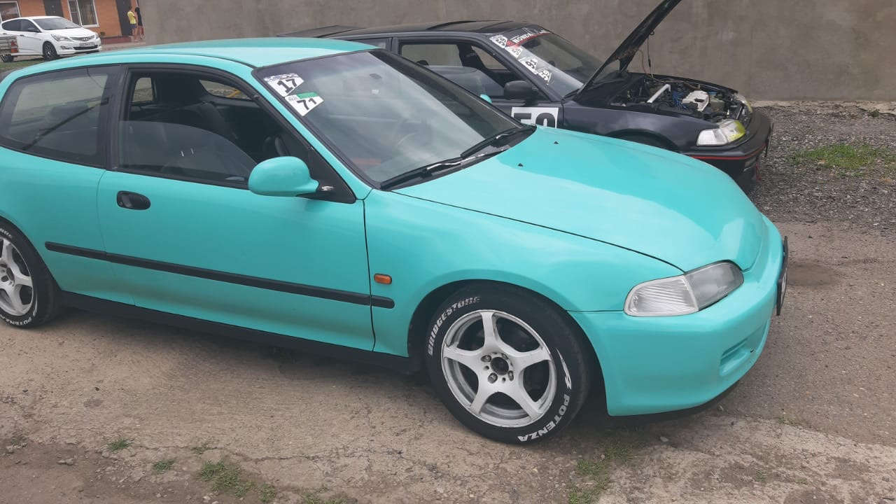 KKFA Time Attack г.Усть-Лабинск — Honda Civic Hatchback (5G), 1,5 л, 1993 года | соревнования ...