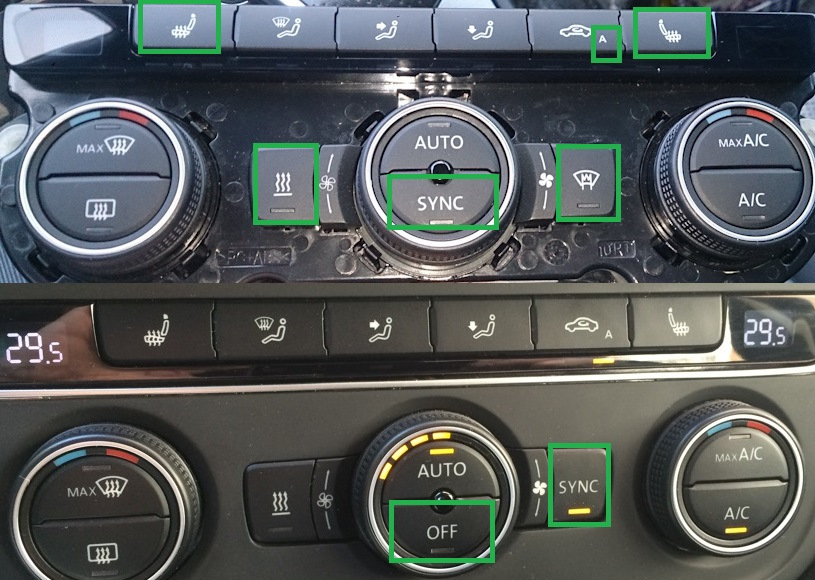 Установка блока управления климатом 7го поколения [J255] — Volkswagen ...