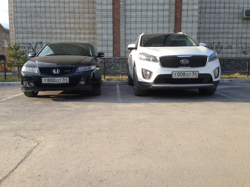 5. Семейный комплект гос номеров — Honda Accord Euro R (CL7), 2 л, 2007 ...