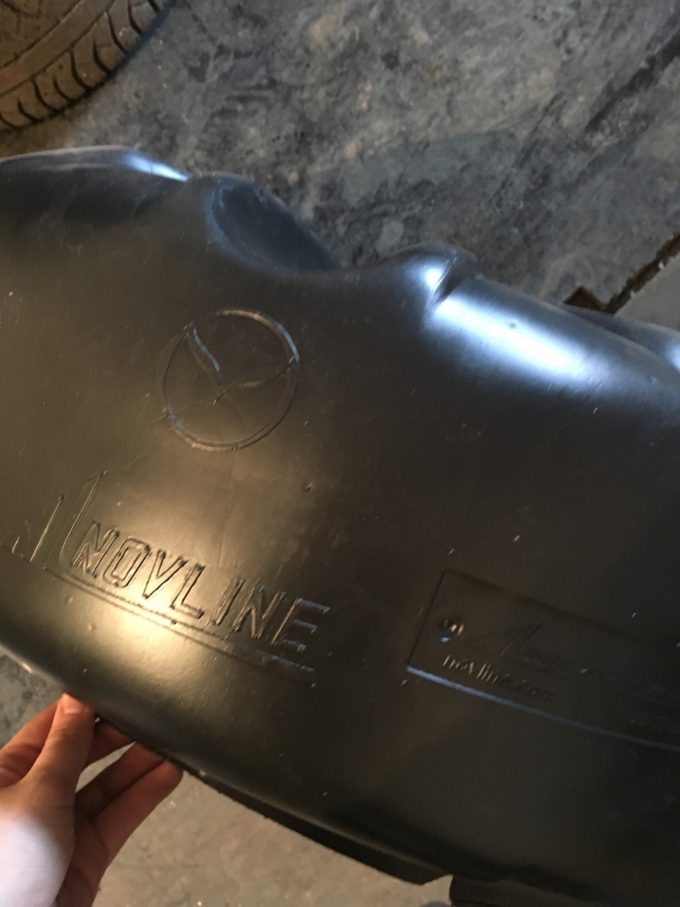 Локеры (подкрылки) Novline — Mazda 3 (1G) BK, 1,6 л, 2006 года | другое ...