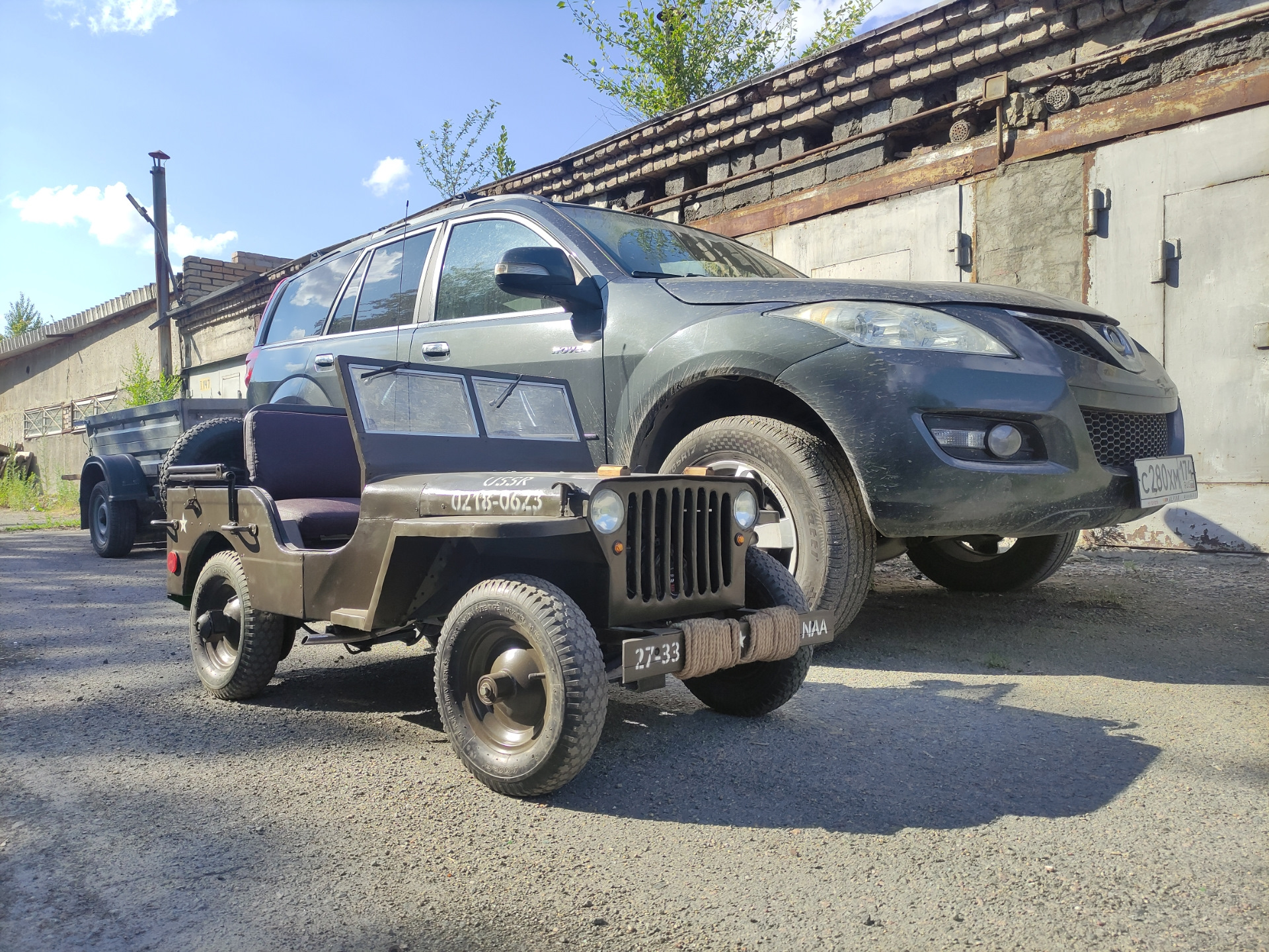 Финал работ! — Mini Willys MB, 0,5 л, 2018 года | своими руками | DRIVE2