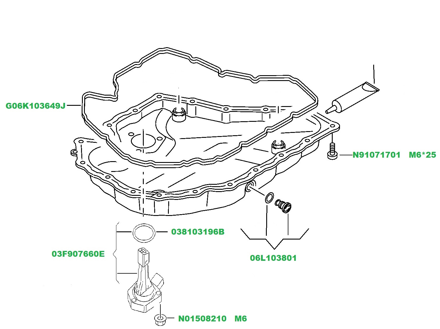 ТО 13-14(1) + Прокладка масляного поддона ДВС — 200000 км. — Skoda ...