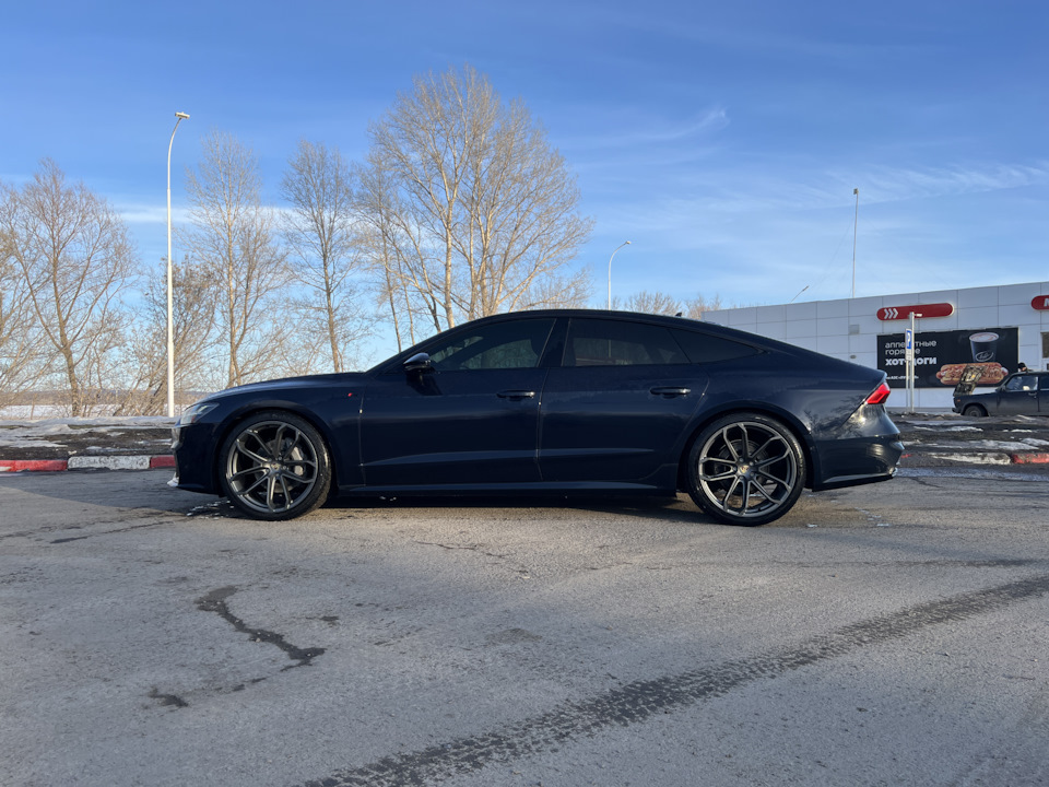Переобулся — Audi A7 Sportback 2g 3 л 2019 года колёсные диски