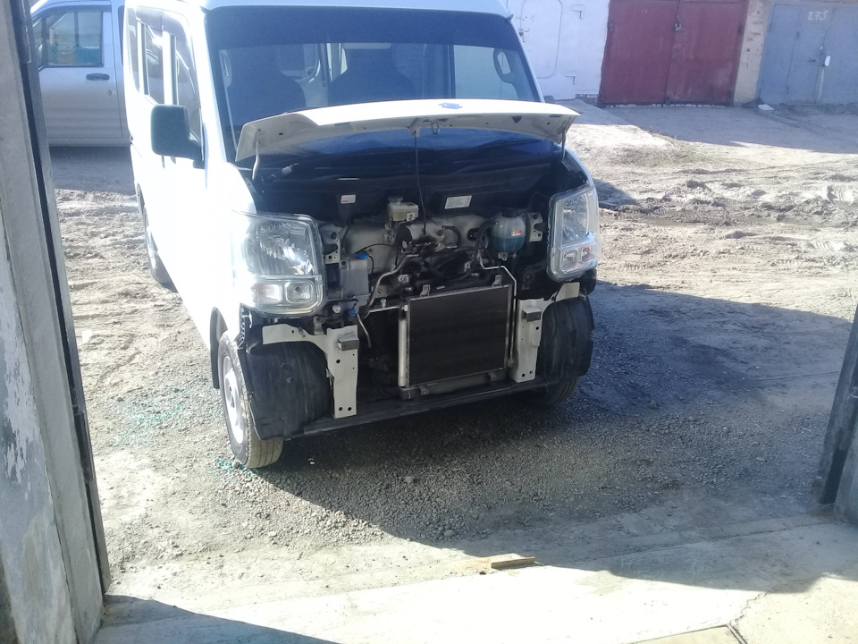 Сетка в передний бампер — Suzuki Every (DA17), 0,7 л, 2017 года | тюнинг | DRIVE2